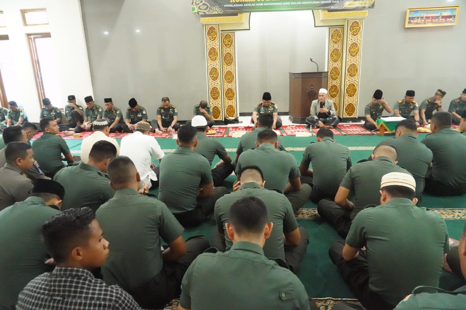 Peringati Maulid Nabi Muhammad SAW, Danrem 064/MY Ajak Prajurit TNI ... Peringati Maulid Nabi Muhammad SAW, Danrem 064/MY Ajak Prajurit TNI ...