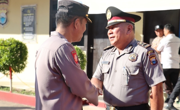 Pimpin Upacara Korps Raport Kenaikan Pangkat Pengabdian, Ini Pesan Kapolres Gowa - Star7Tv.Com
