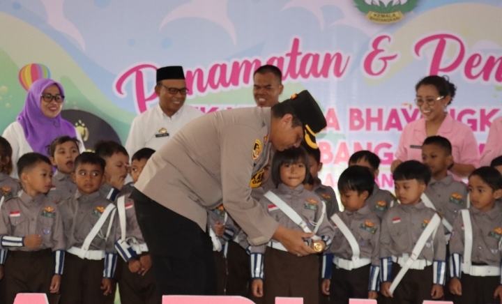 Wisuda TK Kemala Bhayangkari 07 Cabang Gowa, Ini Harapan Kapolres - Star7Tv.Com