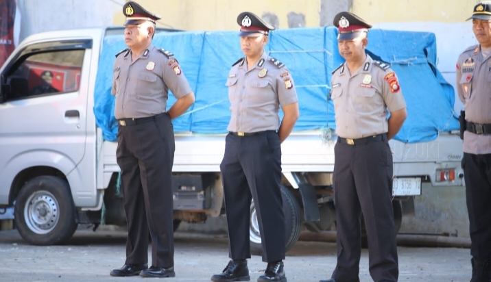 Kapolres Gowa Pimpin Upacara Korps Raport Kenaikan Pangkat Pengabdian - Star7Tv.Com